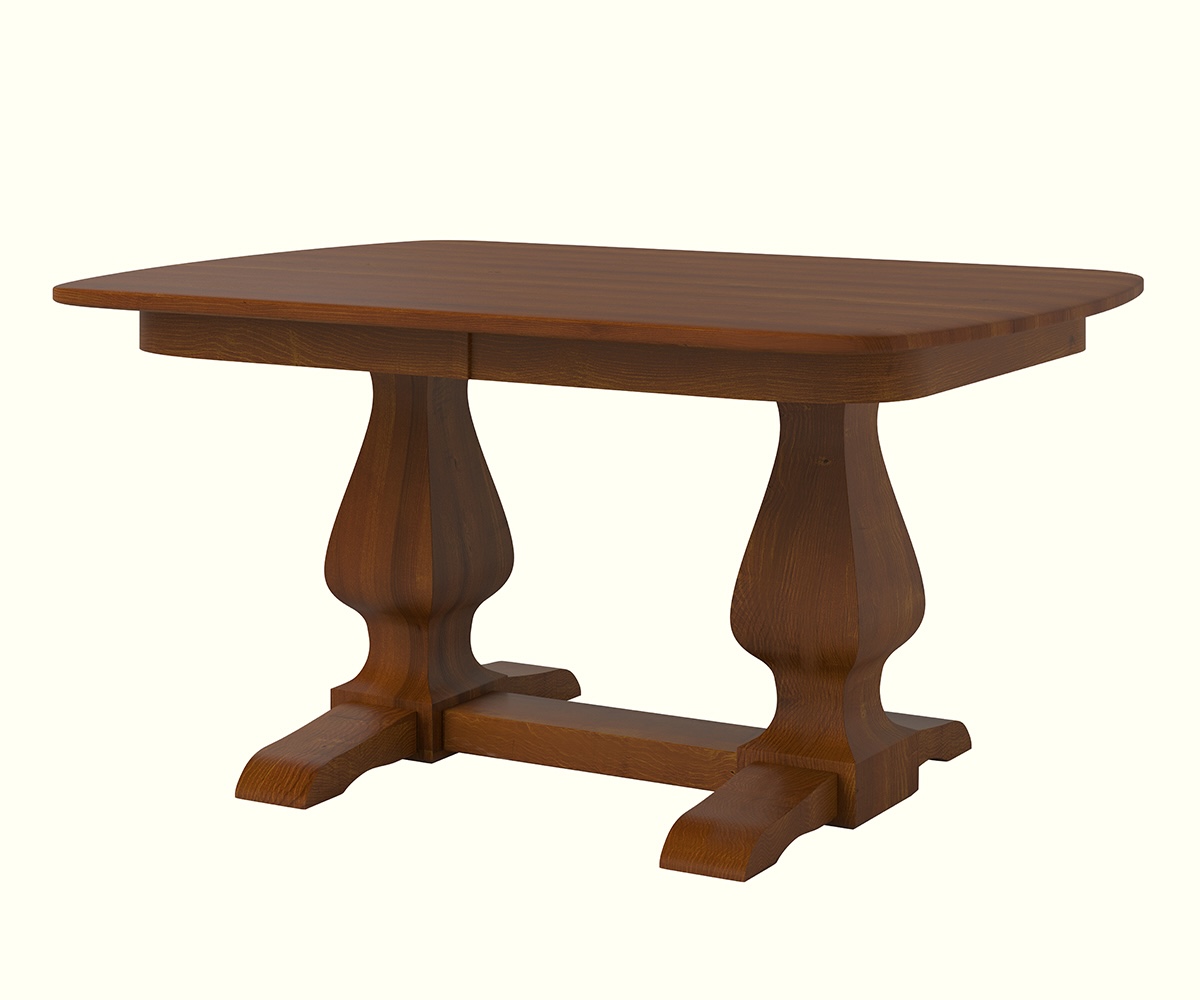 Anson Double Pedestal Table | Memory Lane Furniture